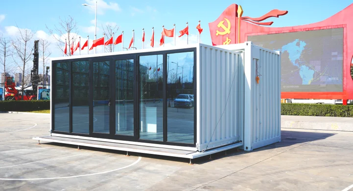 Suihe 20ft Prefab Push Out Expandable Container Home