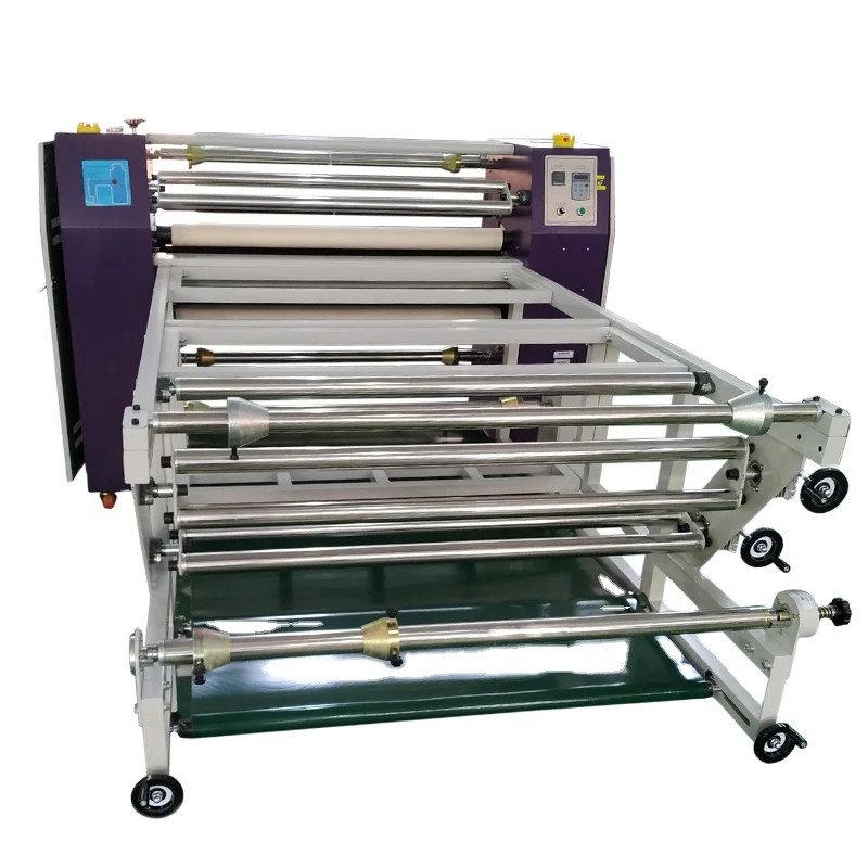 2024 new produce Fabric Textile Calendar Oil Heating Roll To Roll Heat ...