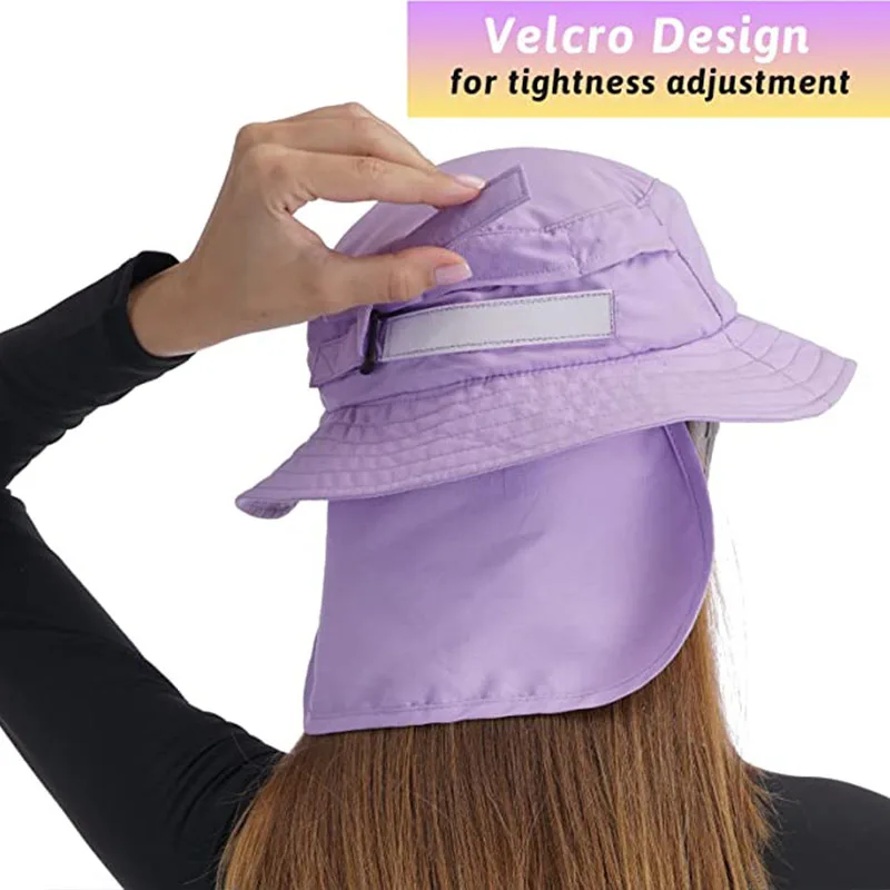 UPF 50+ Sun Protection Bucket Surf Hat - Unisex & Customizable