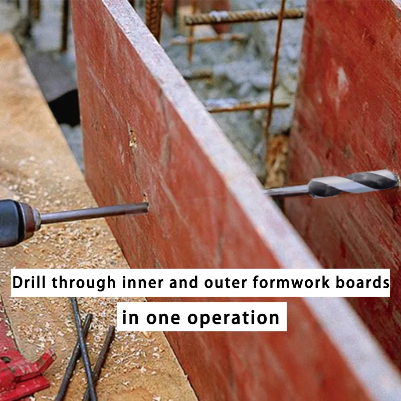 SDS Plus Shank Wood Installation Formwork Drill Bit for Timbering ...
