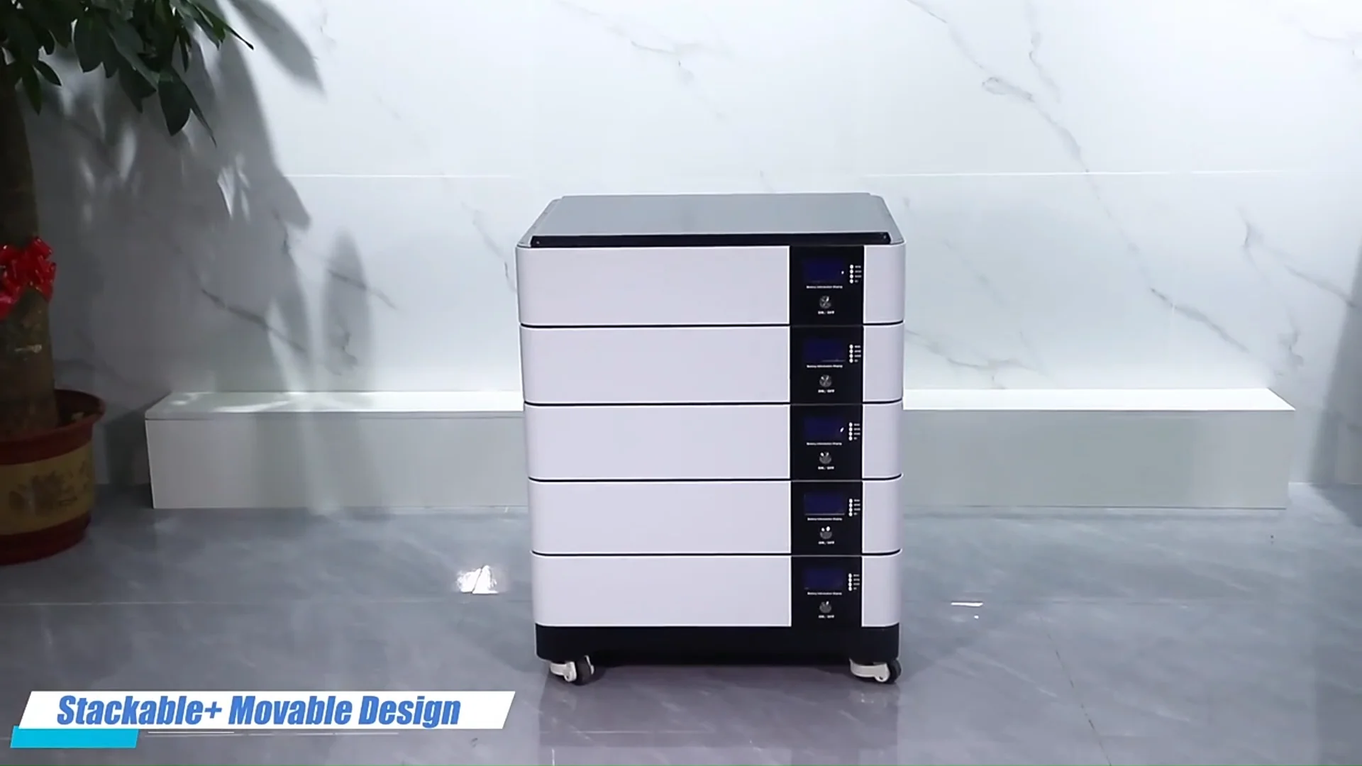 Power Wall Lifepo4 Battery 10kwh 48v 200ah Support Stacking To 50kwh ...