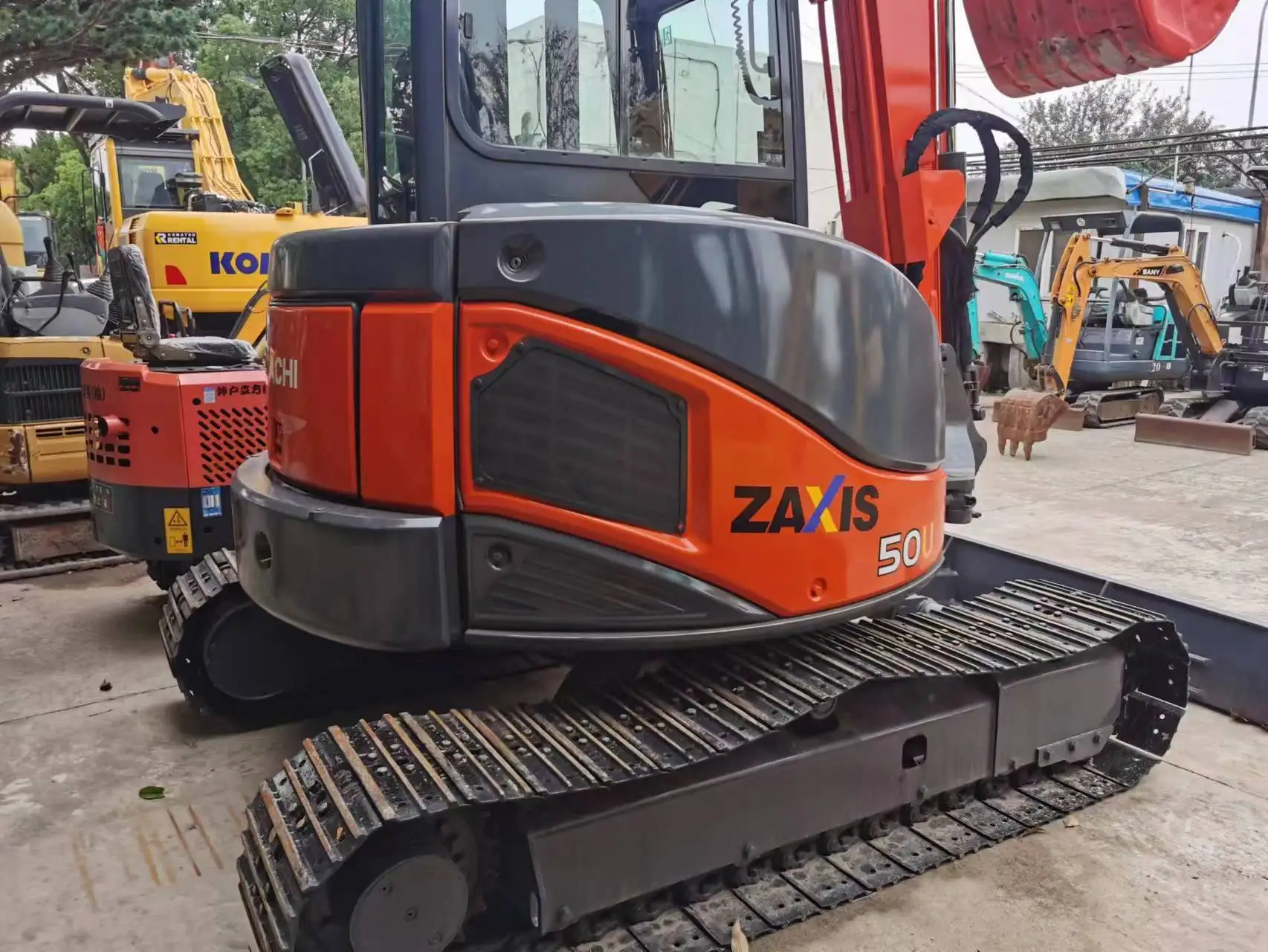 Japan Made 5 Ton Mini Hitachi Zaxis 50 Model For Sale Used Hitachi Zx50 ...