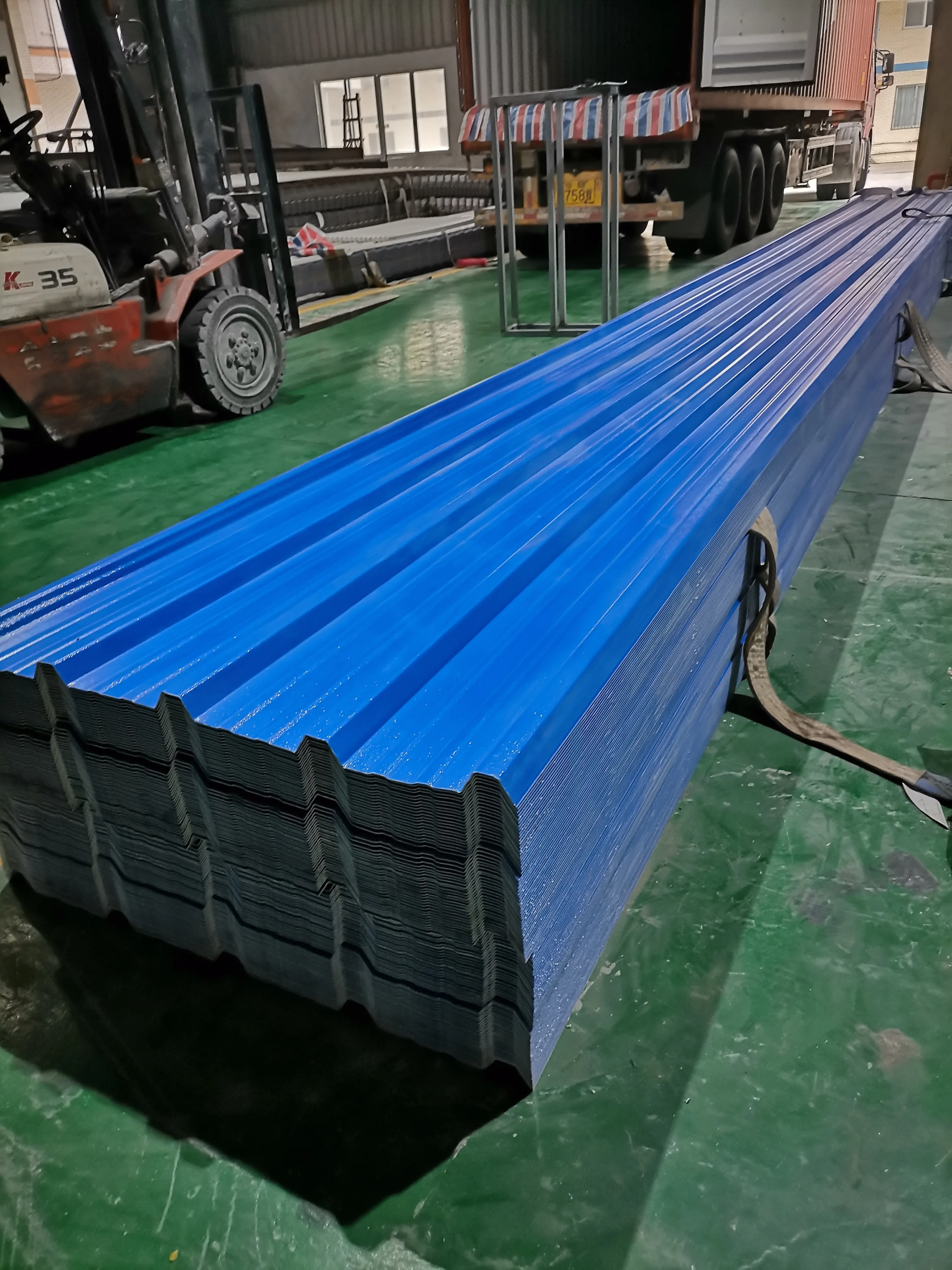 Asa Pvc Fireproof Roof Waterproof Sheet Impact Resistant Anti Uv ...