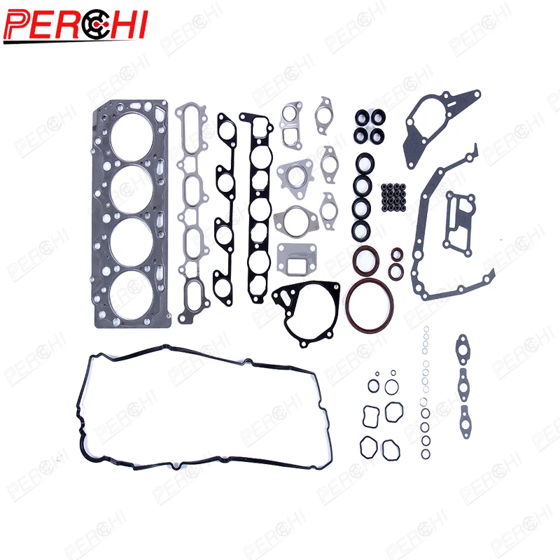 Mitsubishi 4D56-HP L200 Full Gasket Kit - Perchi 1000A407