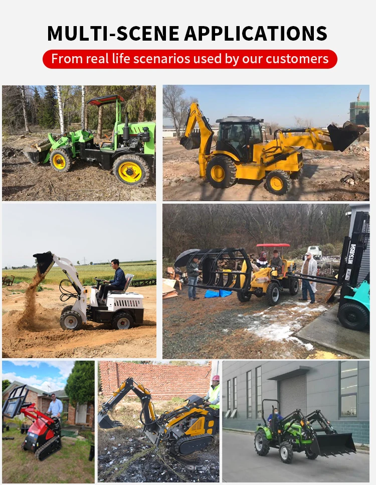 High Efficiency Mini Wheel Loaders - Best Price & Flexibility