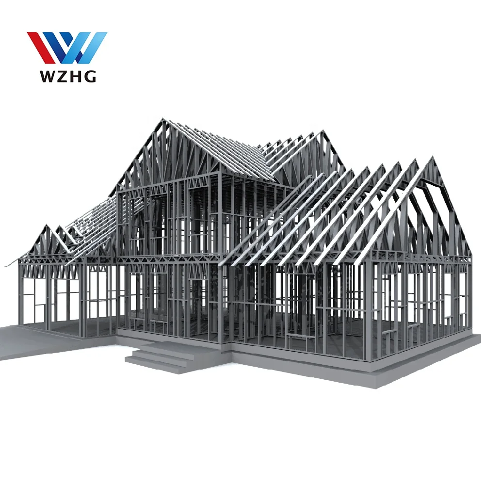 Light Weight Steel Beam / Truss / Purlin C Section Light Gauge Steel ...