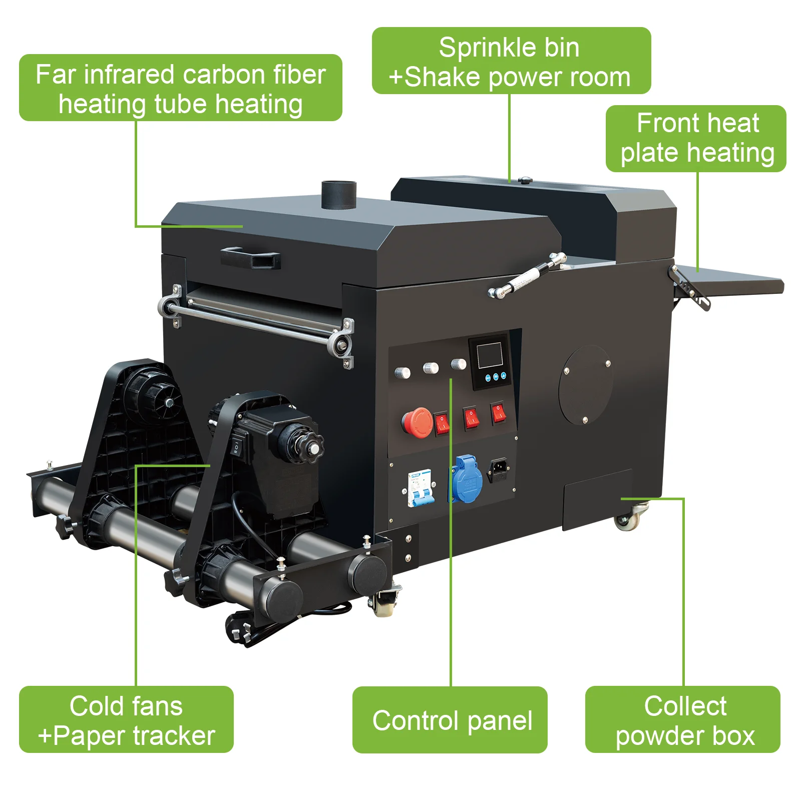 Baiyin Small Diy Printer DTF 30cm 33cm 13 Inch A3 DTF Powder Shake ...