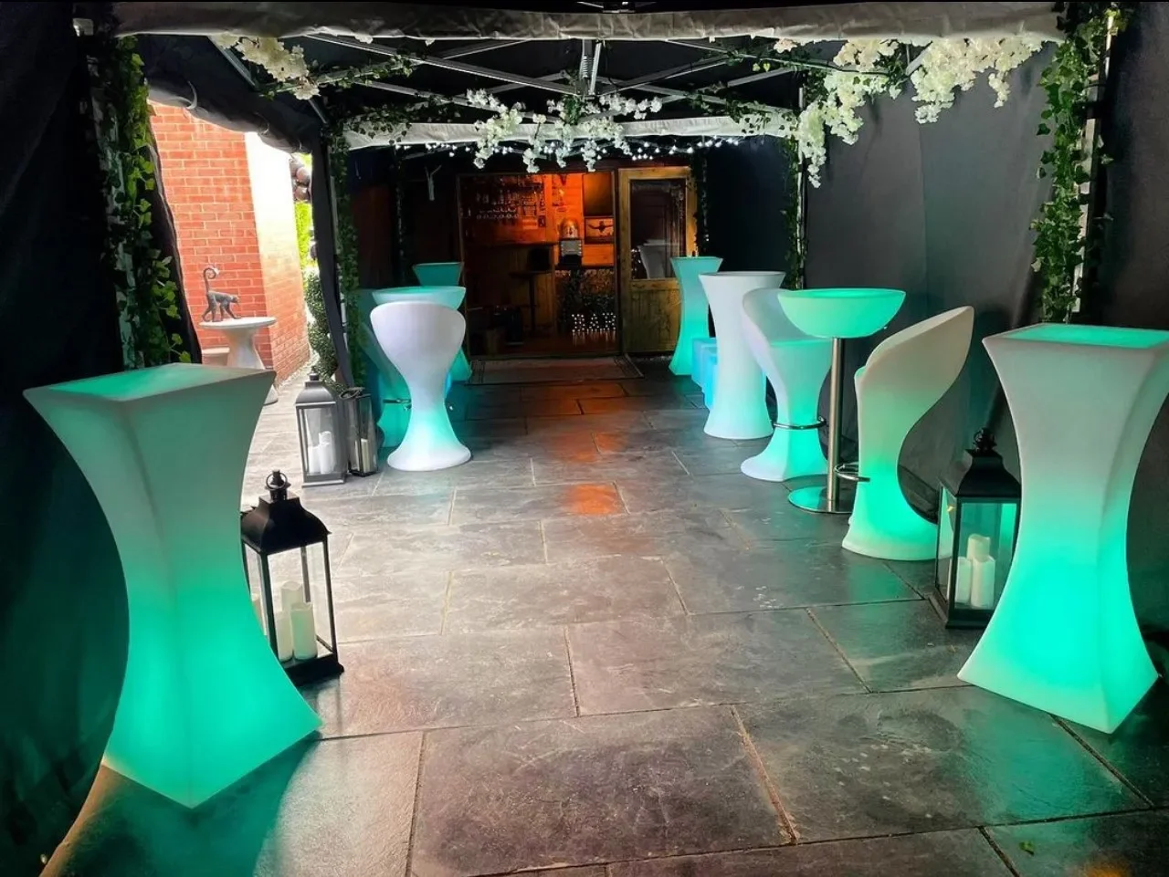Outdoor LED Tables - Perfect for Night Club Lounge Setup