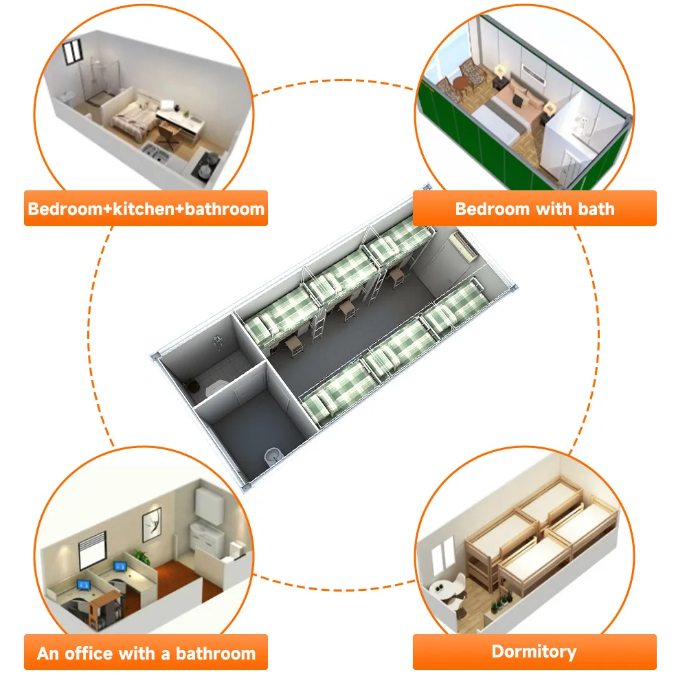 Detachable Shipping Container House - Eco-Friendly & Cost-effective