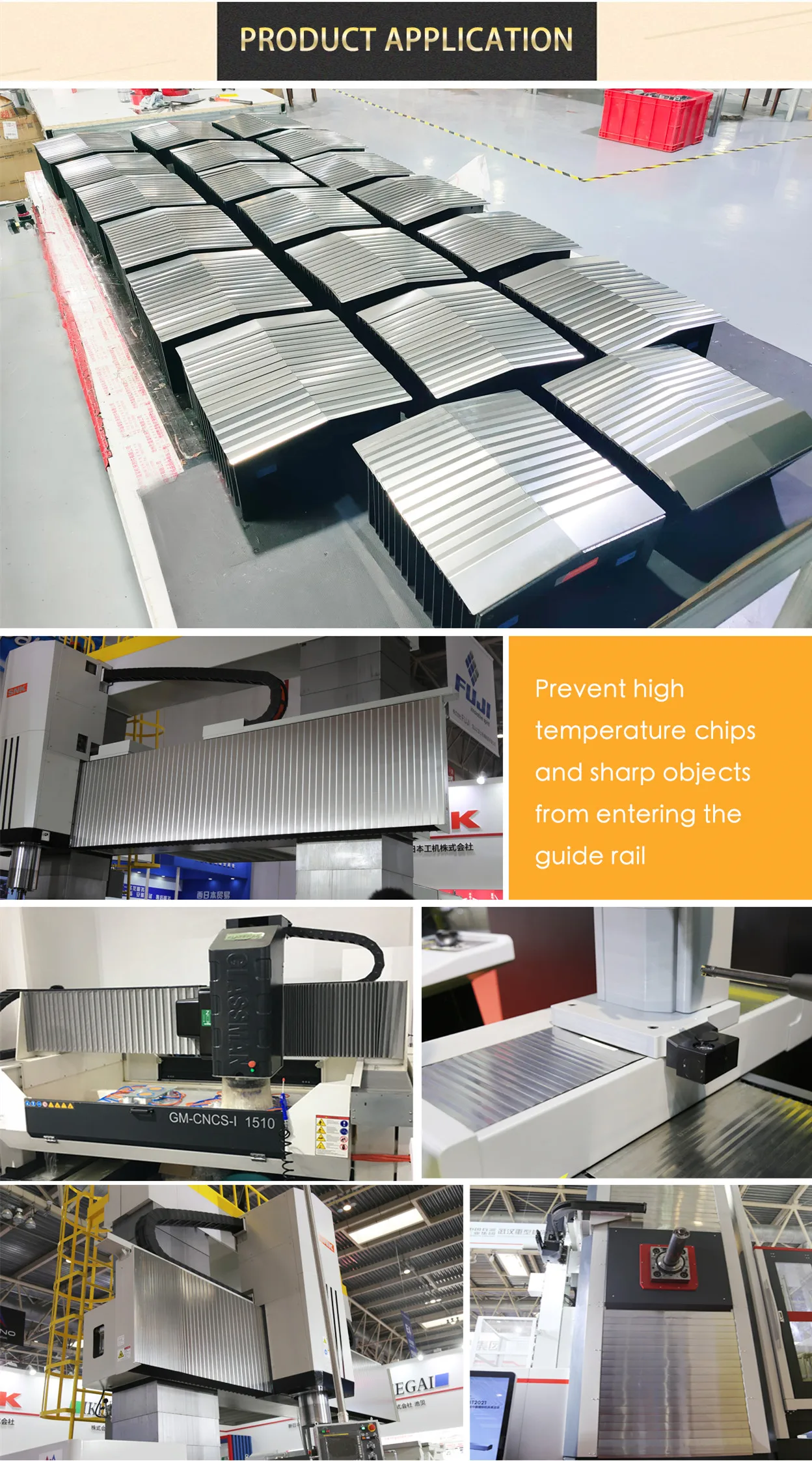 Cnc Machine Lamella Bellows Cover Armored Bellows Cover Lamella ...