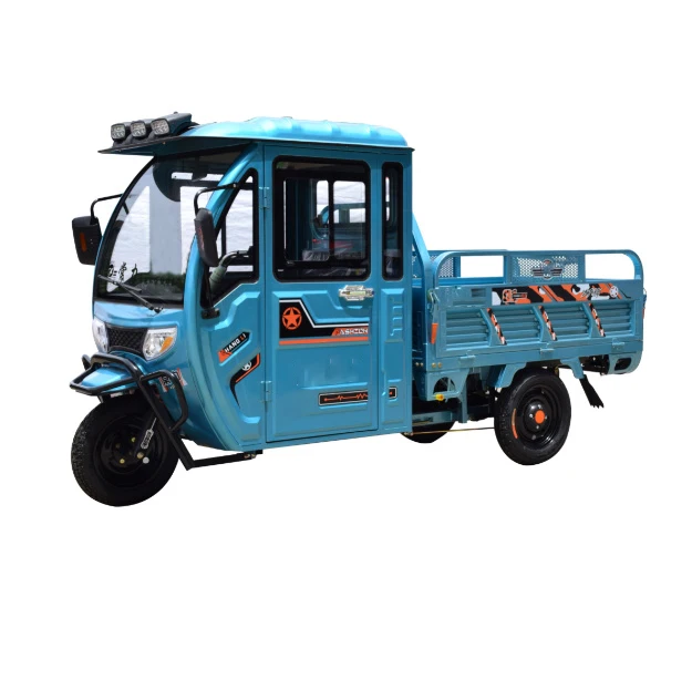 Tricycle electric three wheels cargo for adult charging generator ...