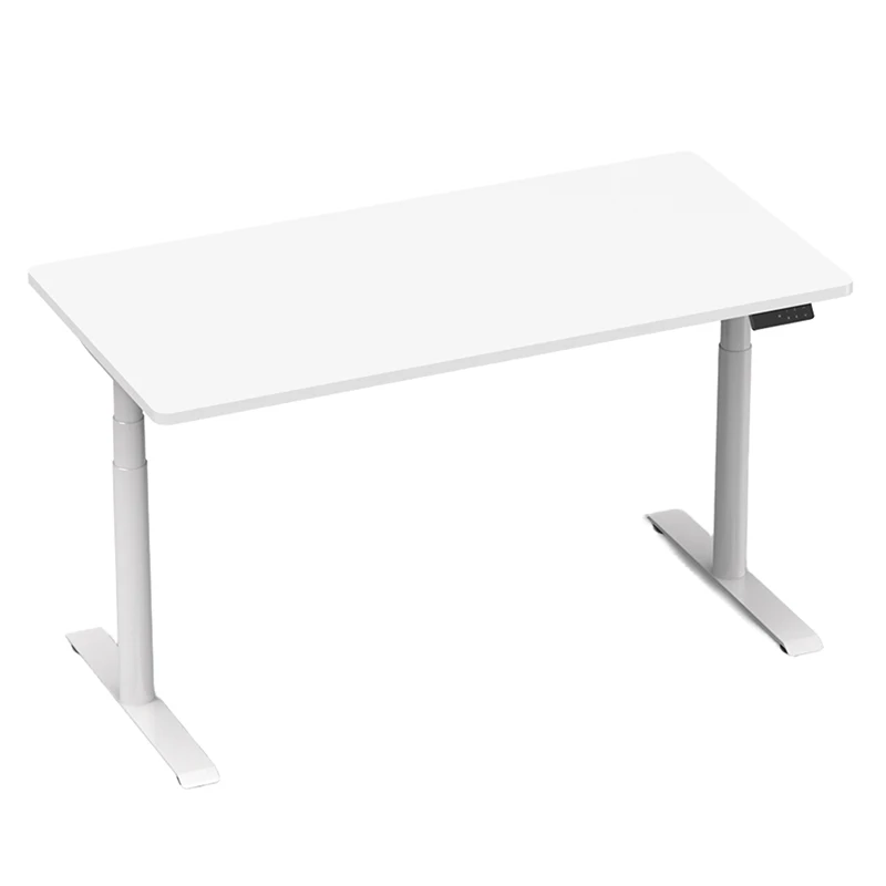 Modern Round Lift Column Standing Desk Metal Office Furniture Fast ...