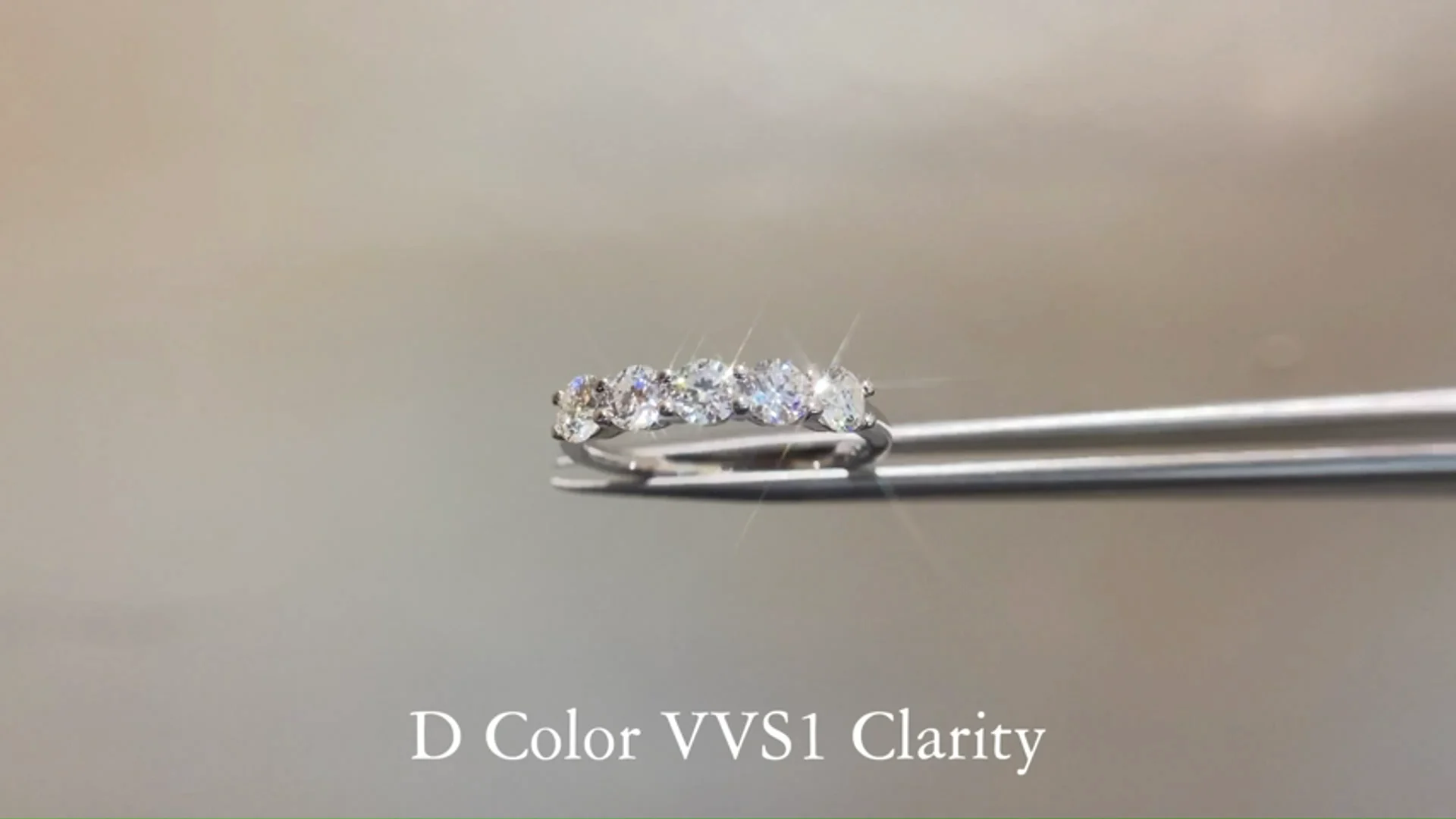 Wholesalers Single Row 4mm Diamond Wedding Moissanite Rings 14k Gold ...
