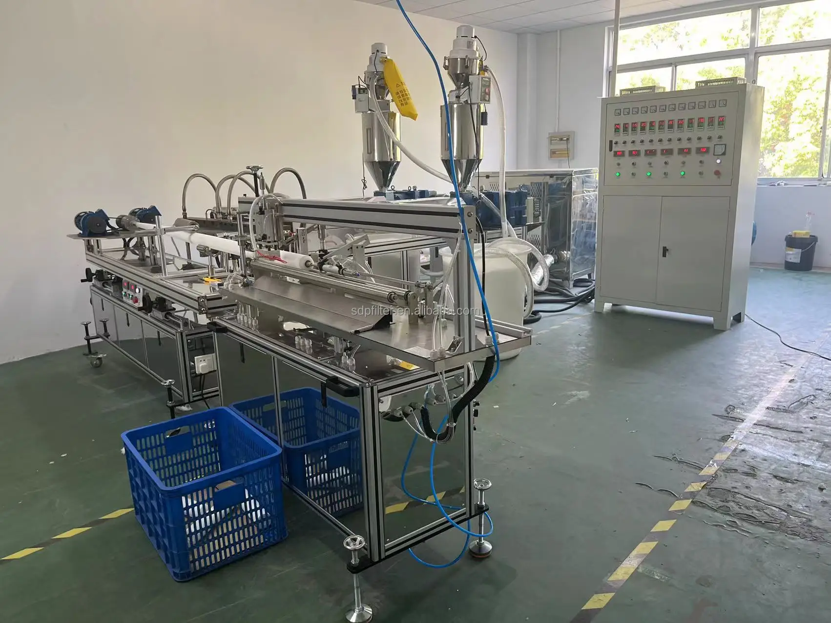 1E1M PP Spun Filter Cartridge Machine Production Line for Water Filters ...