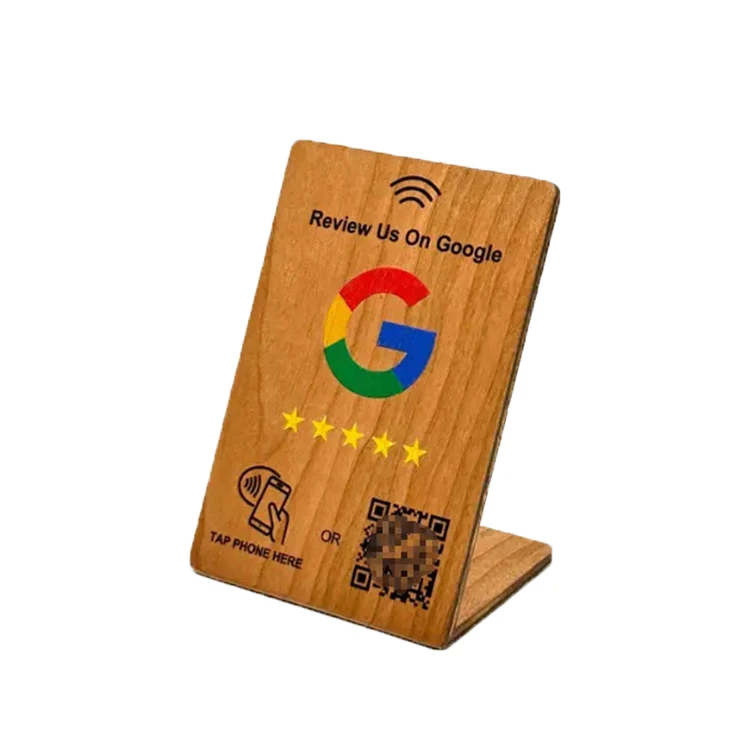 Custom Programmable QR Code Printed RFID Business Card