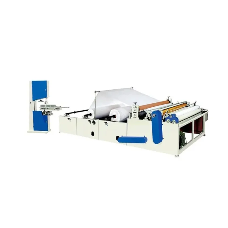 Perforated Toilet Tissue Embosser Slitter Rewinder Making Machine Paper ...