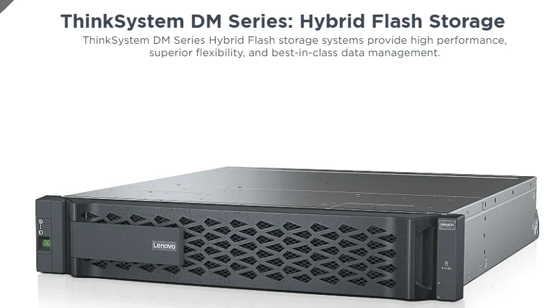 2u Unified Storage Thinksystem Dm5000h Hybrid Flash Array - Buy Unified ...