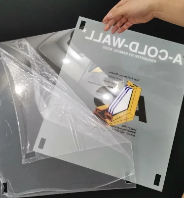 Clear Plastic Sheet PVC Transparent Sheets for Picture Frames