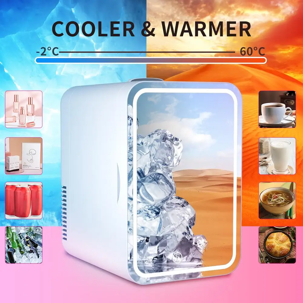 New Arrival Car Mini Fridge Portable Makeup Mini Home Fridge Cosmetic ...