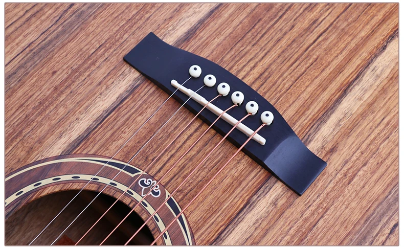 SMIGER Acoustic Electric Guitars - Walnut Body & Pickup