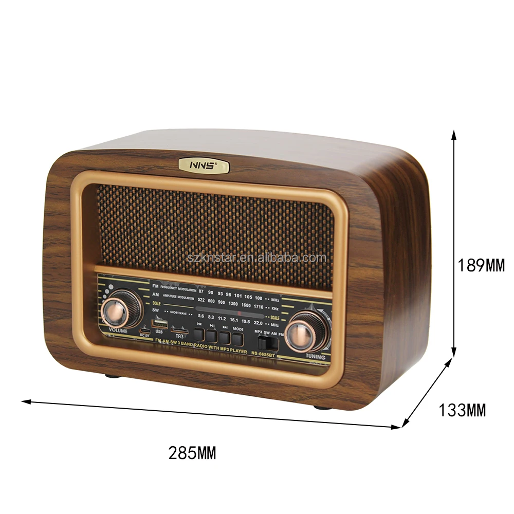 Portable Vintage Am Fm Sw 3 Band Radio Dc Um-1 Battery Operated Stereo ...