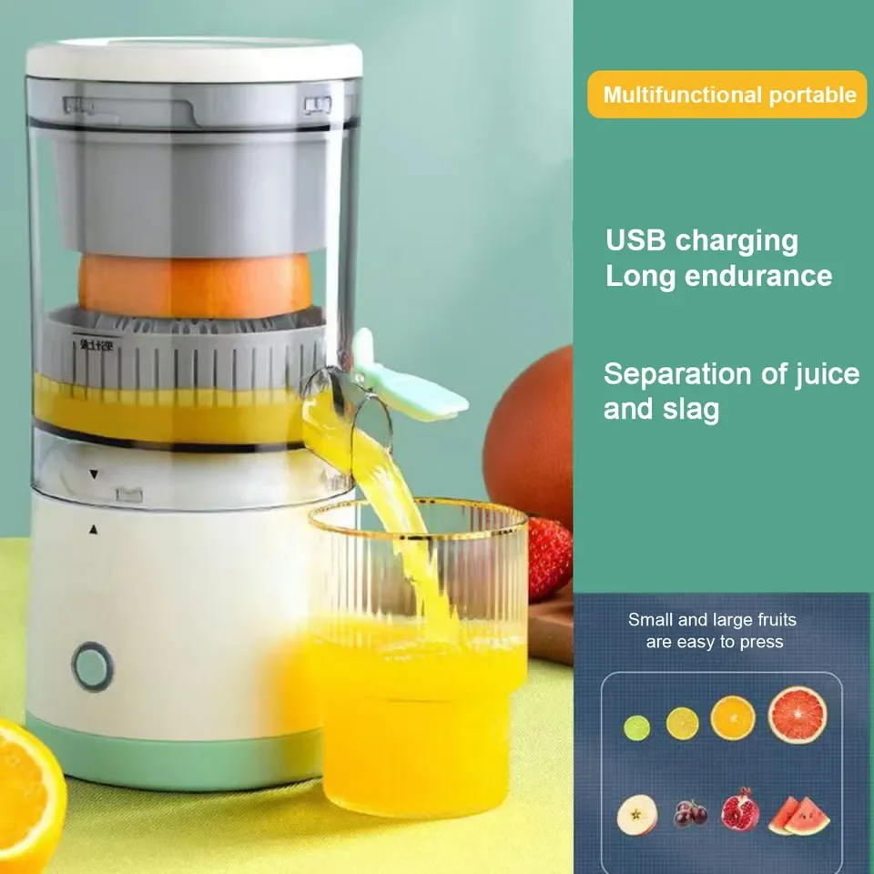 Mini Fruit Orange Slow Juicer Portable Electric Fresh Juice Citrus ...