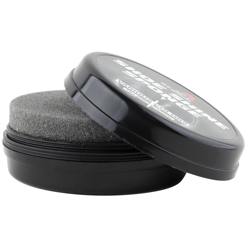 Hot Sale Leather Shoes Polish Double Sided Sponge Shoe Shine Brightener ...