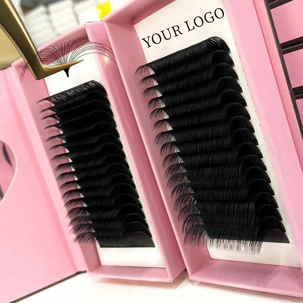Flat Lashes Professional Natural Soft Matte Individual Eyelashes Tray J ...