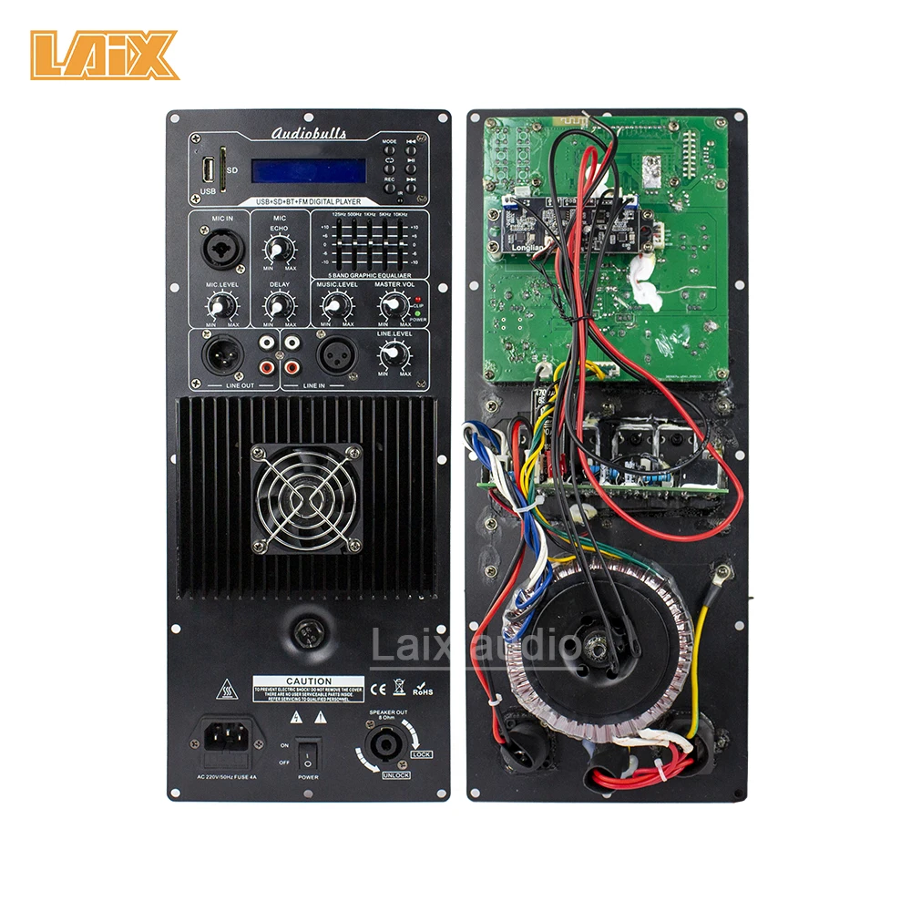 200W Active Speaker Board - Professional Audio Amplifier