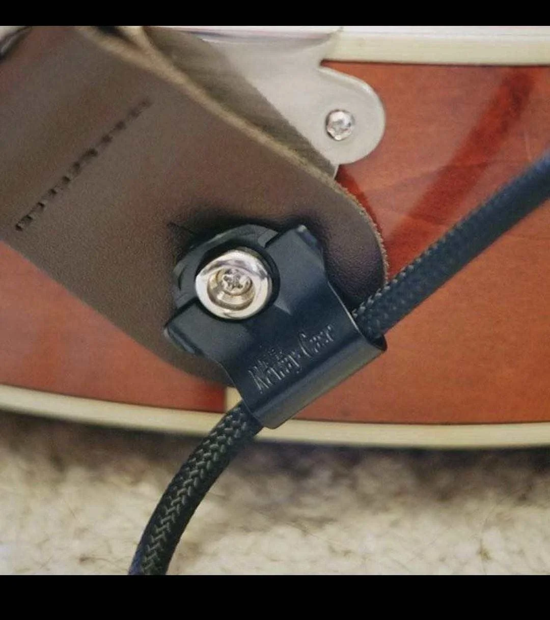 New Dual-lock Acoustic Electric Bass Ukulele Guitar Strap Lock Pins ...