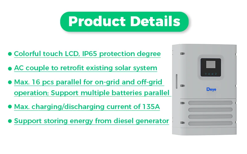 Deye off Grid Inverter 5kw 6kw - Efficient Power Solutions