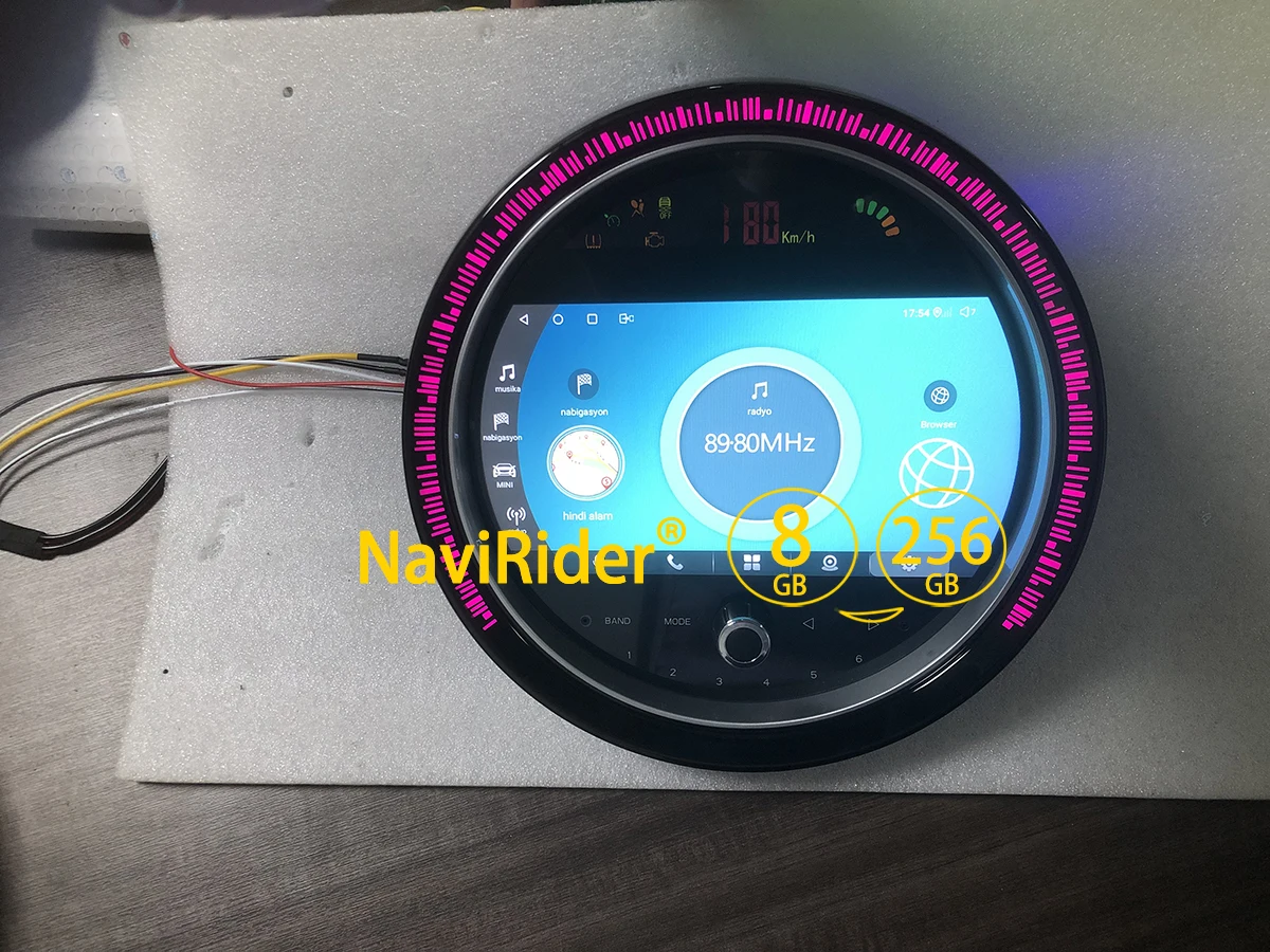 256GB 9inch Android 12 Screen for BMW Mini Countryman R60 R54 Cooper ...