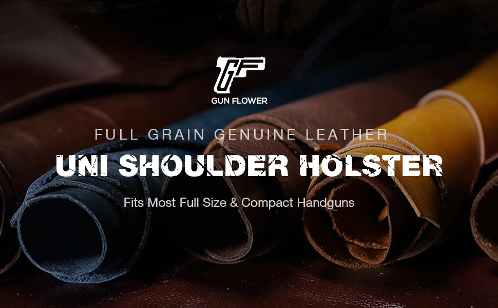 Gunflower Vertical Shoulder Holster With Handcuff Pouch - Buy Tactical ...