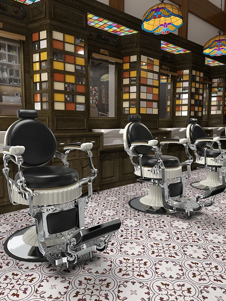 Modern Luxury High Beauty Quality Hair Leather Black Portable Barber ...