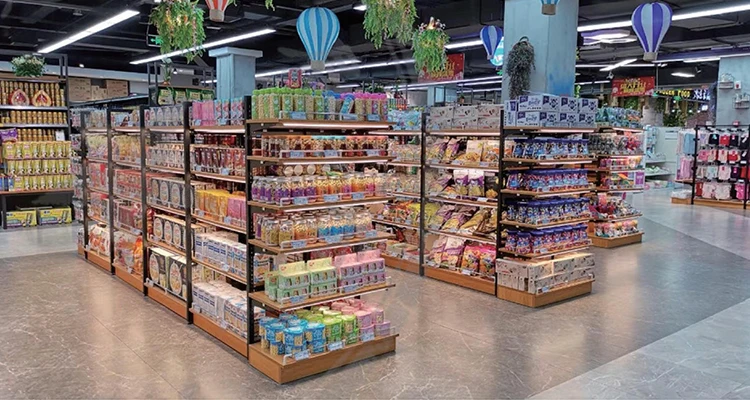 Customized Store Shelf - Supermarket Shelving in Mauritius