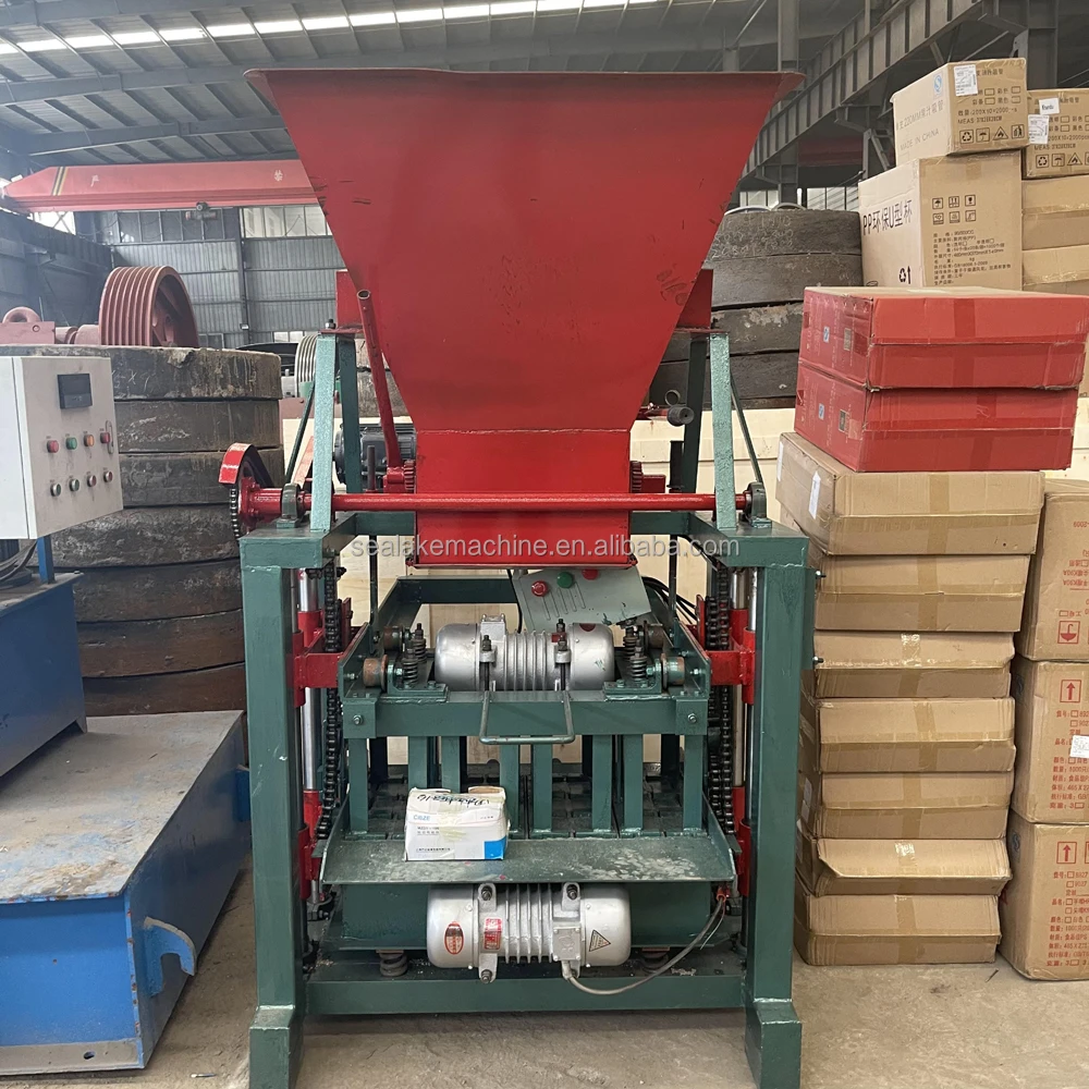 Automatic Brick Making Production Line with Noise - Reduced for Civil ...