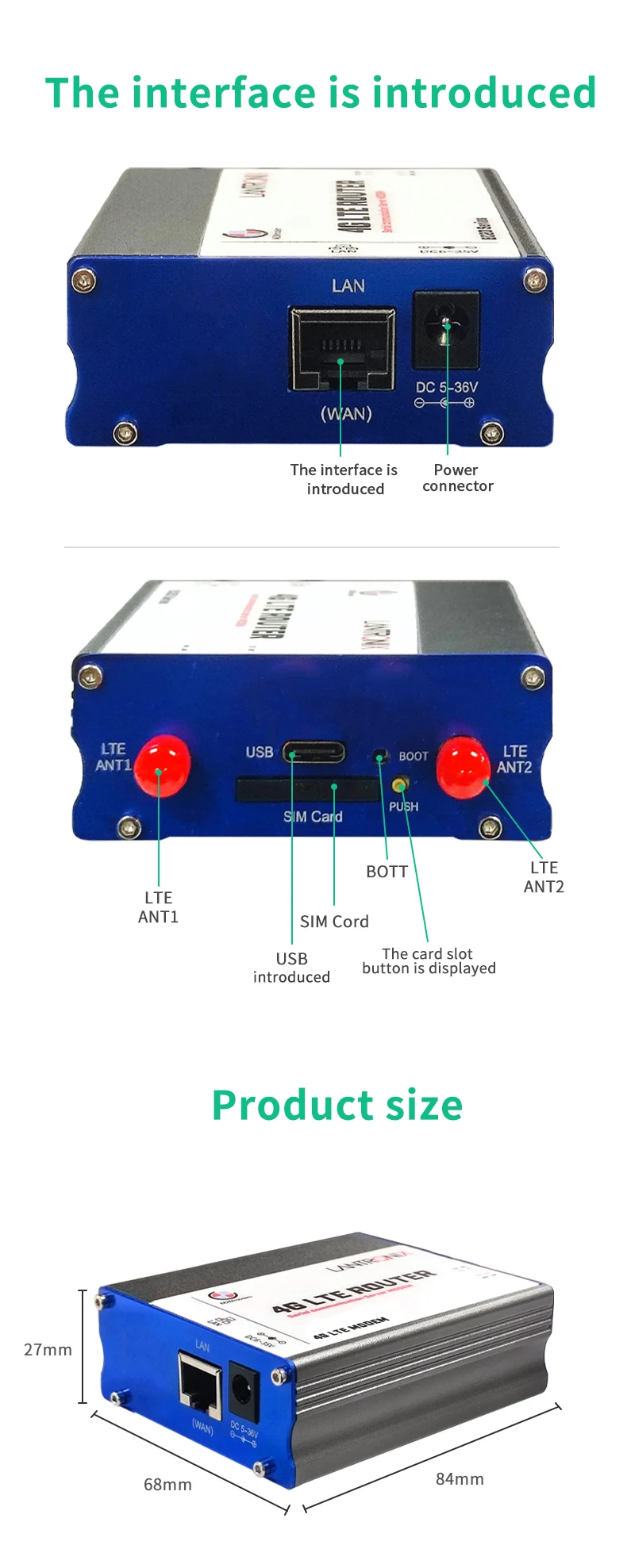Universal 4g Router Modem 4g Router With Sim Card - Buy 4g Router With ...