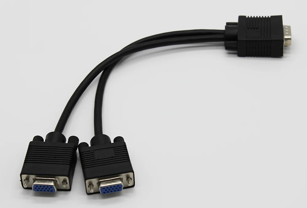 VGA 1 to 2 VGA Y Splitter Cable - Extension & Conversion