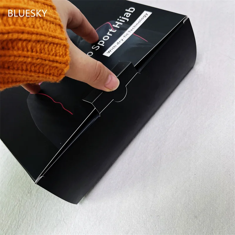 Customizable Box Size Designer Bonnet Packing Box Silky Durag Packing ...