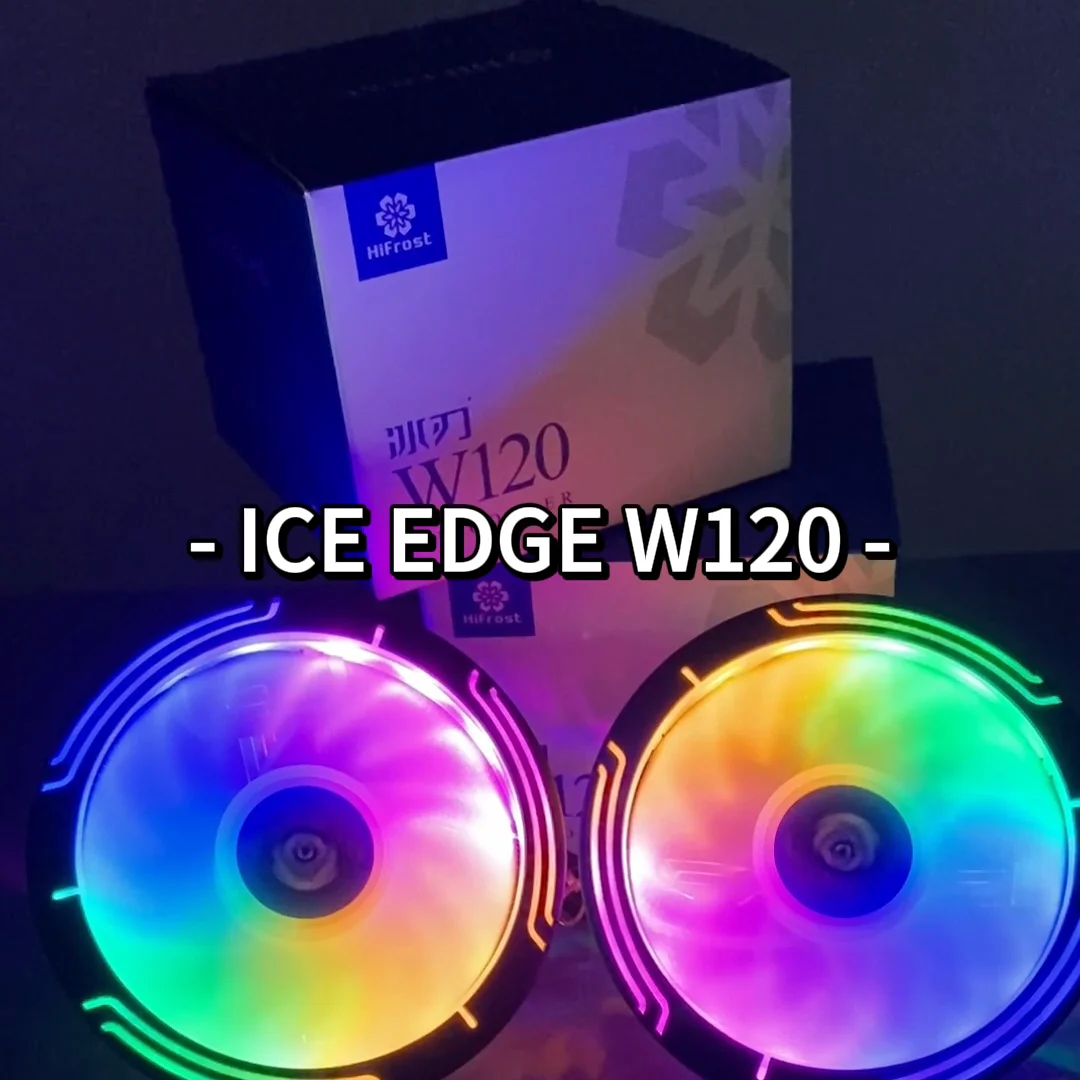 Coolmoon Custom Your Logo Computer Cpu Fan Rgb Fixed Color W120 4pin ...