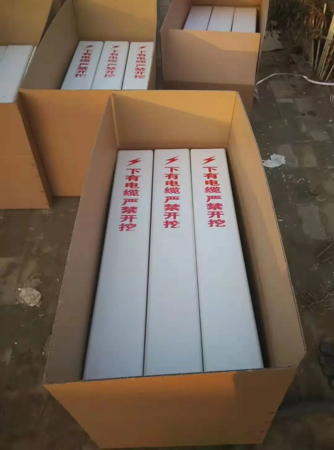 Fiberglass Communication Cable Marking Piles: FRP Monument Mark ...