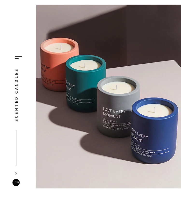 Wholesale Customized Luxury Custom Scented Soy Wax Candles