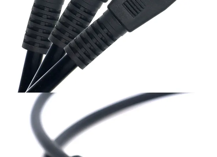 Customization Overmolded Male to Male Female 6 Pin Cable