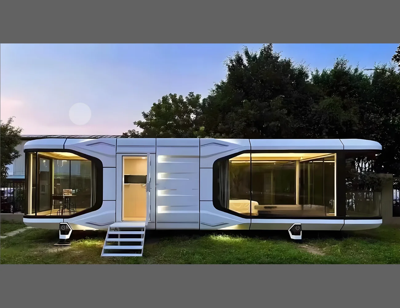Modern Modular Prefabricated House Expandable European-Style Container ...