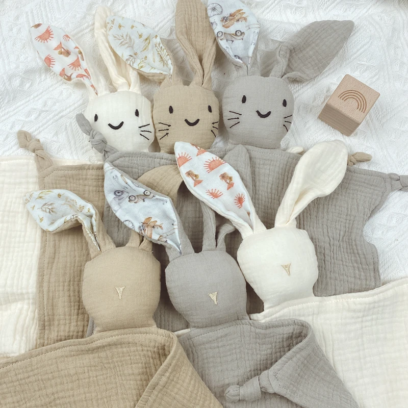 Wholesale Easter Custom Kids Rabbit Plush Bunny Comforter Baby Blanket ...