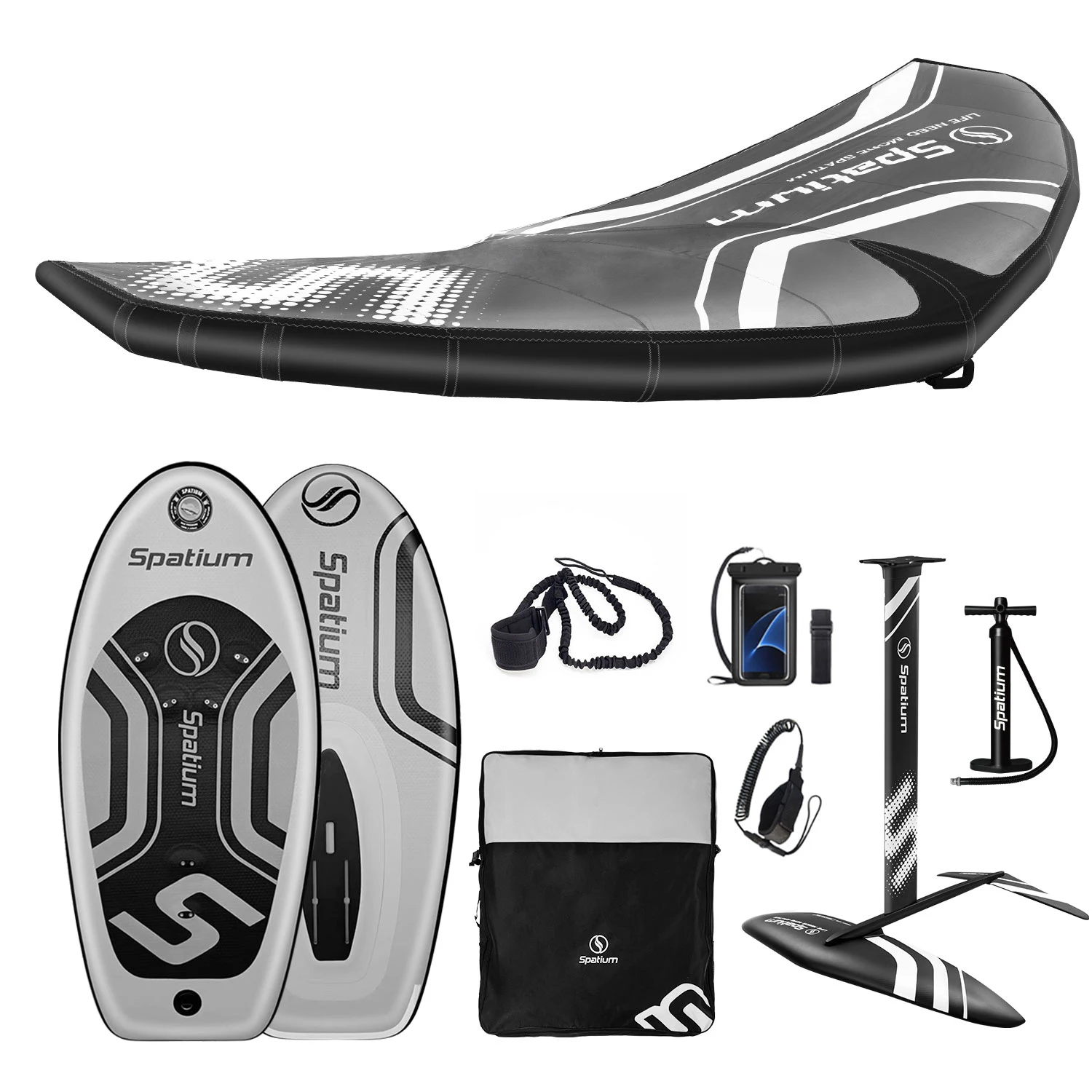 Spatium 2025 New Design Surfboard Inflatable Wing Foil Board Hydrofoil ...