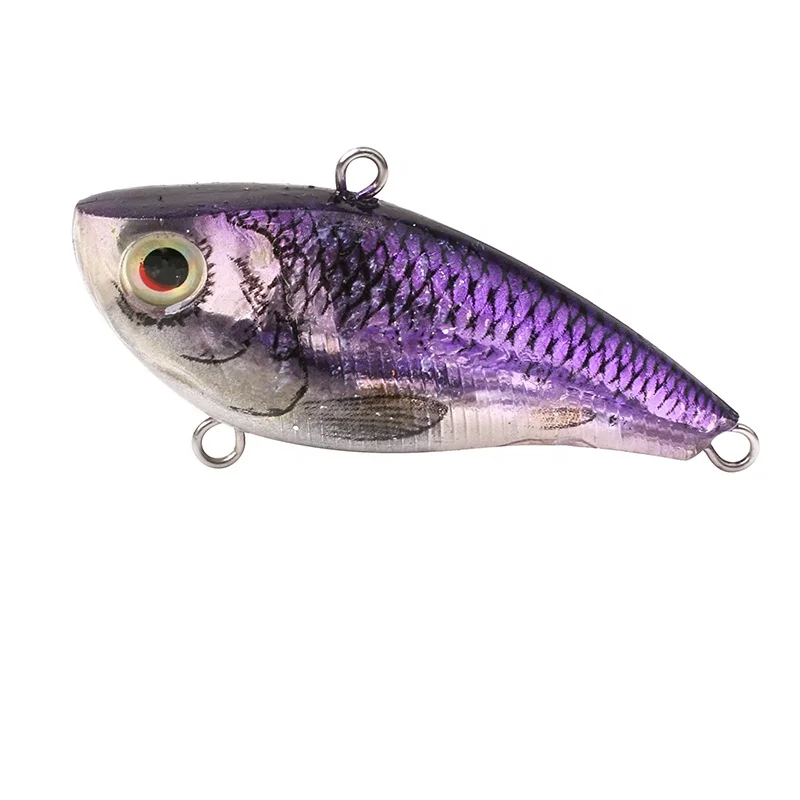 Rattle Trap Fishing Lures Soft Shad Vibration Spoon Lipless Crankbait ...
