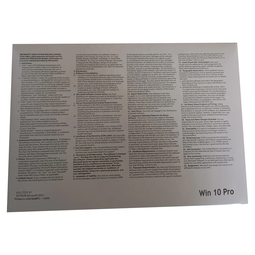 Wholesale Win 10 Professional Licence Key Online 24hours Coa Silver ...