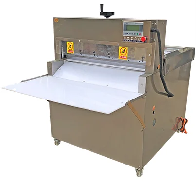 High Efficiency Frozen Pork Belly Meat Slicer Automatic Mutton Beef Hot ...