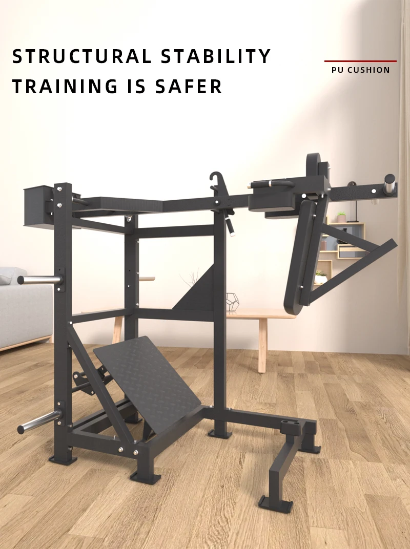 Pendulum Squat Verstelbaar Fitness Machine Pendulum Squat Machine Plate ...